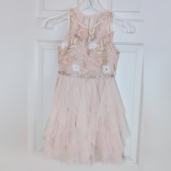Rare Editions | Dresses | Rare Editions Dazzling Embroidered Sequins ...